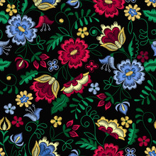 Russian Folk Embroidery Free Stock Photo - Public Domain Pictures