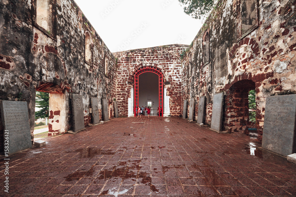 St. Paul's Church is a historic church building in Melaka, Malaysia ...