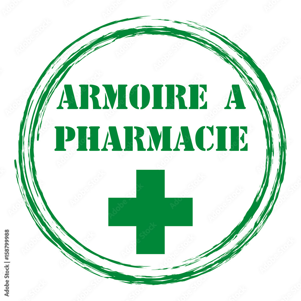 Image vectorielle Stock Logo armoire à pharmacie. | Adobe Stock