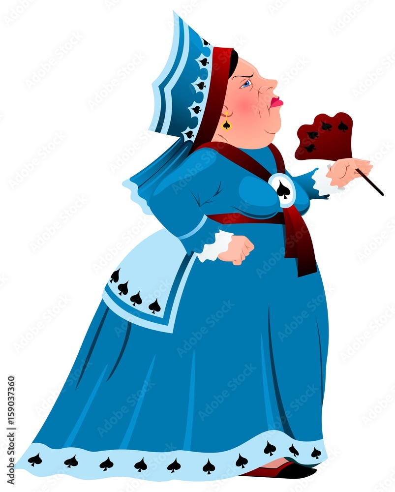 Why should the Queen of that other suit have all the fun? Cartoon ...
