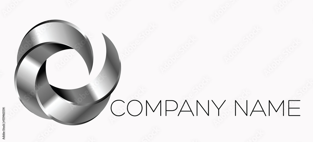 Amazing 3D logo design. Stock Vector | Adobe Stock
