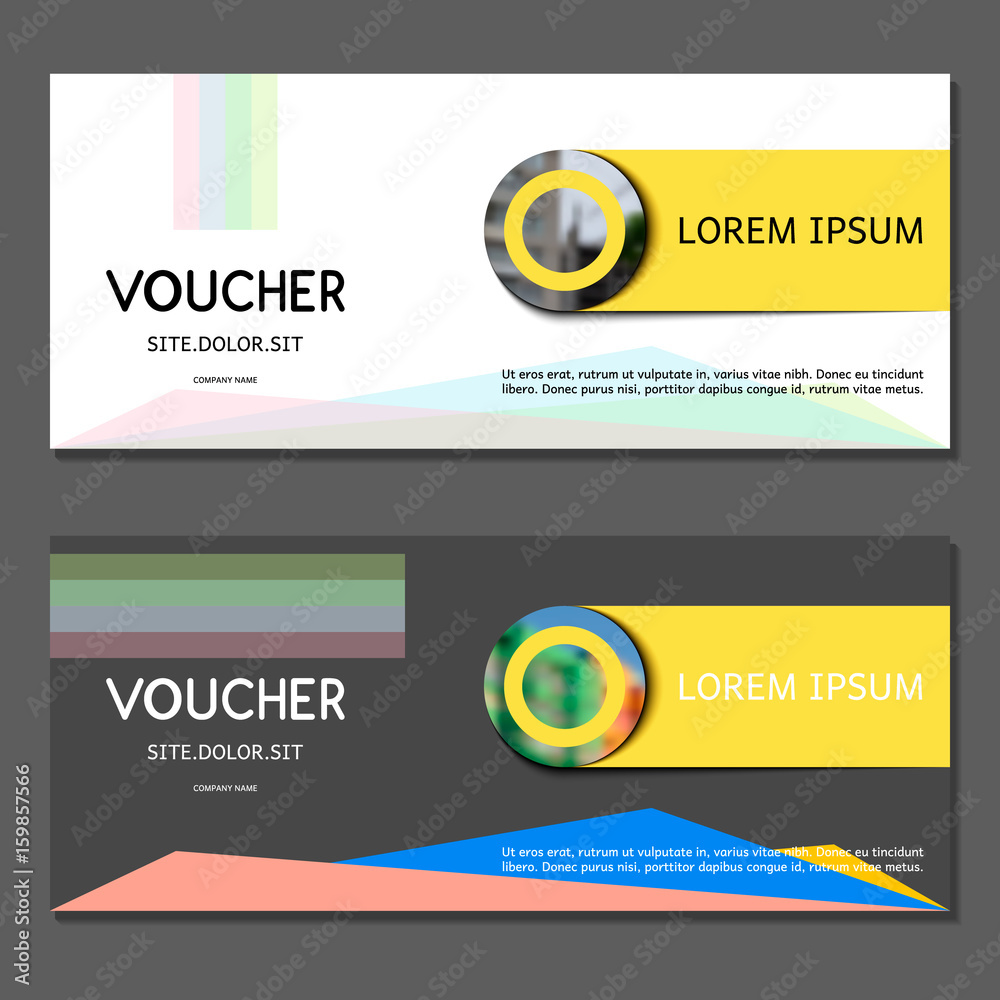 Gift voucher. Vector, illustration. Stock Vector | Adobe Stock