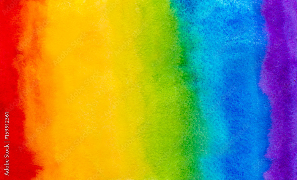 seamless rainbow spectrum watercolor paint splash . illustration for ...