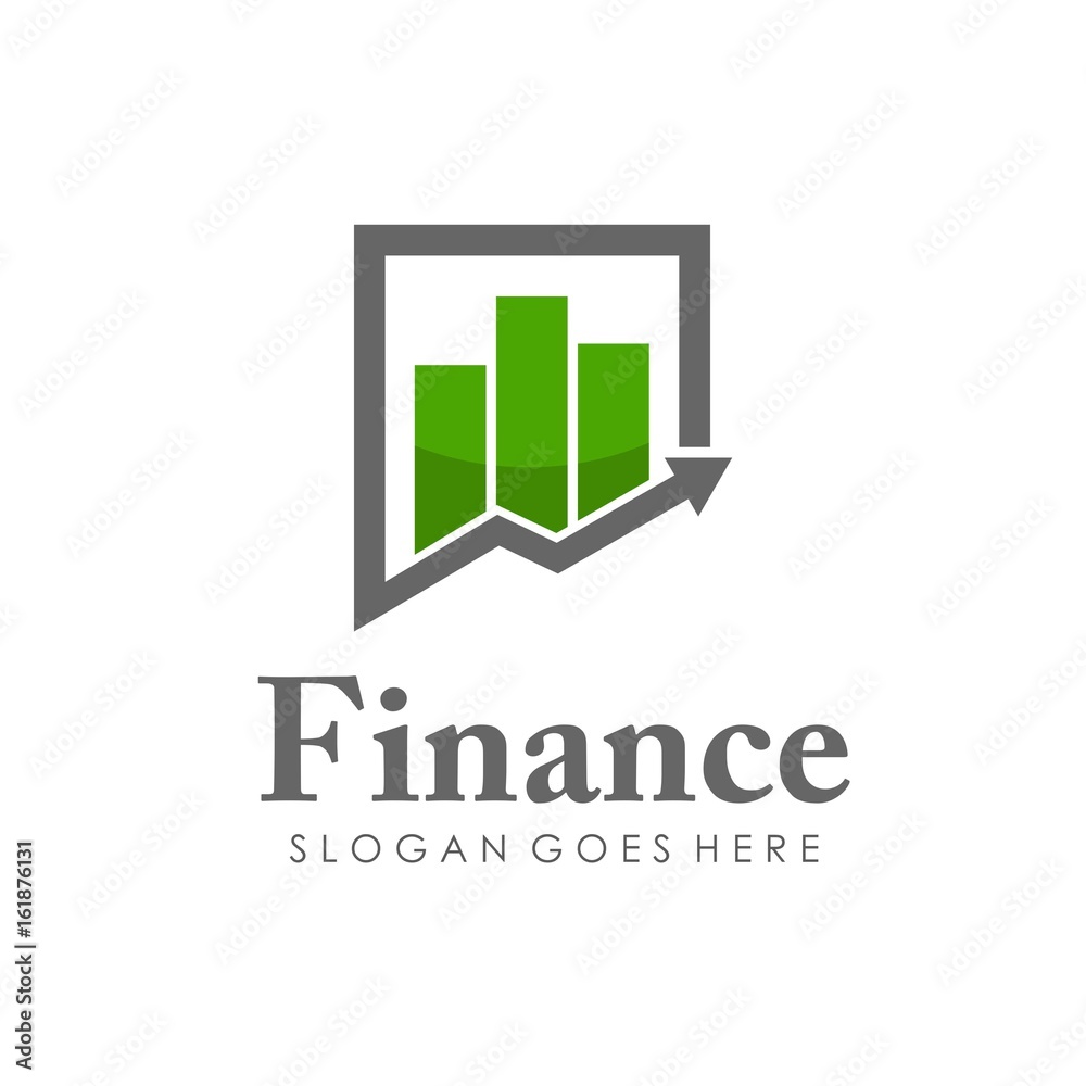 Business and finance logo vector Stock Vector | Adobe Stock