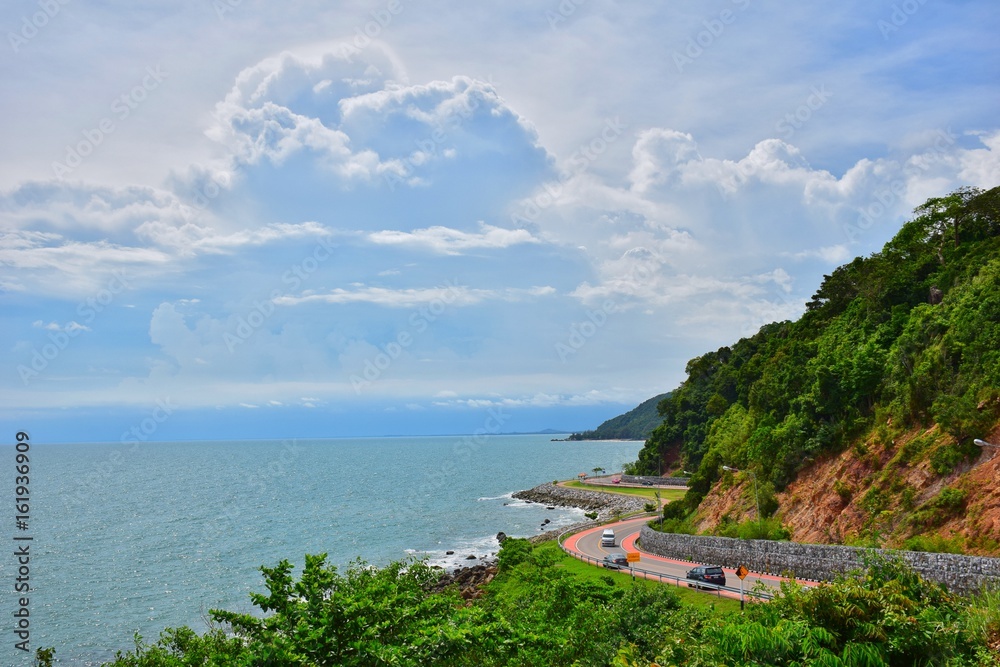 Nang Phaya Hill Scenic Point landmark of Chanthaburi province, Thailand ...