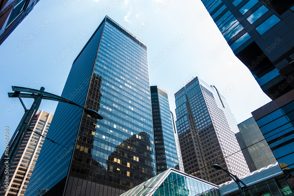 Downtown Calgary Business District Skyline Stock Photo | Adobe Stock