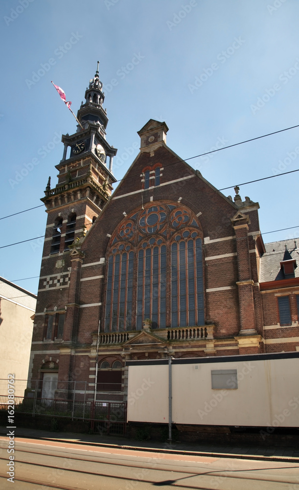 Stock-Foto „New Church of Dutch Reformed Church (Nieuwe Kerk der ...
