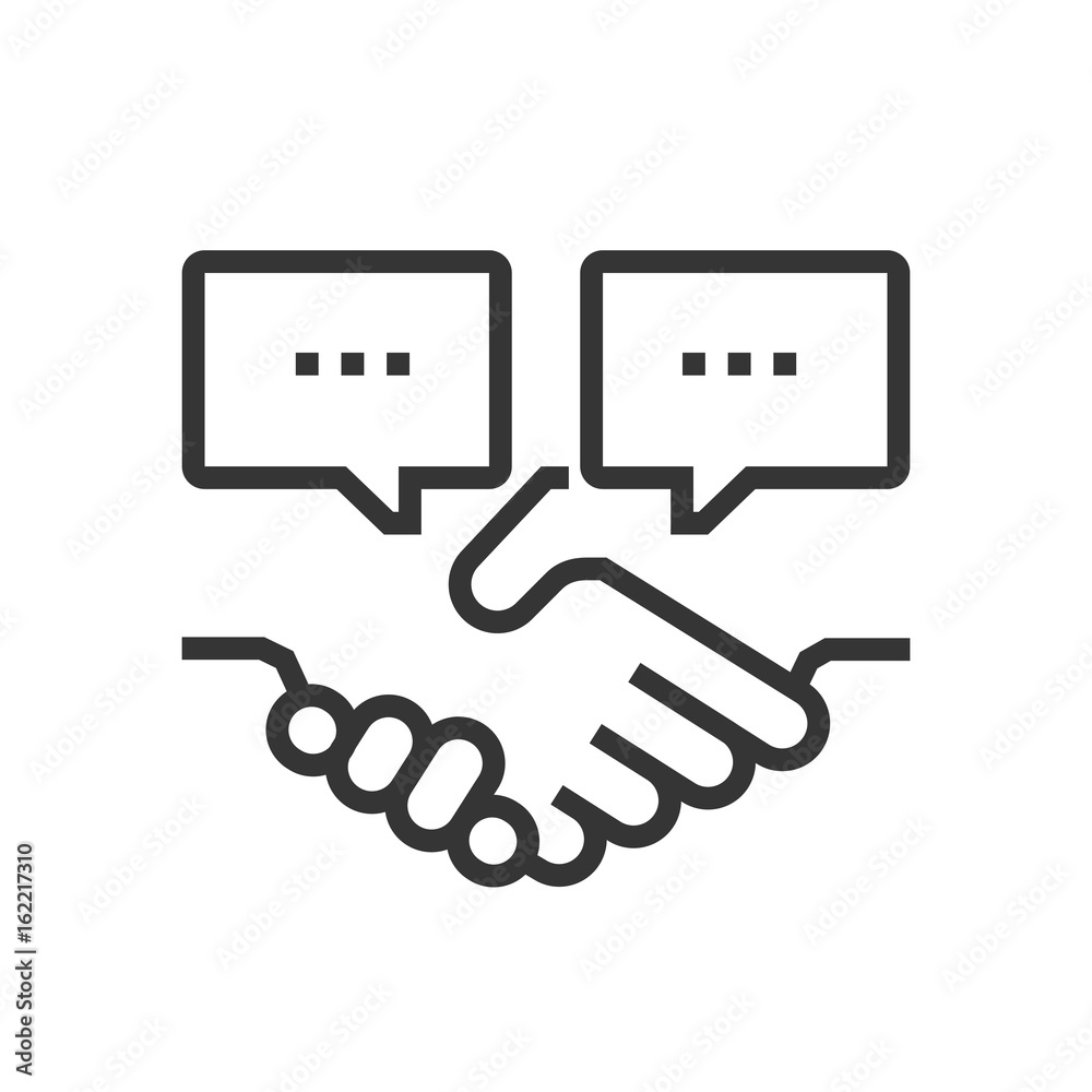 Vector de Stock Customer engagement icon | Adobe Stock