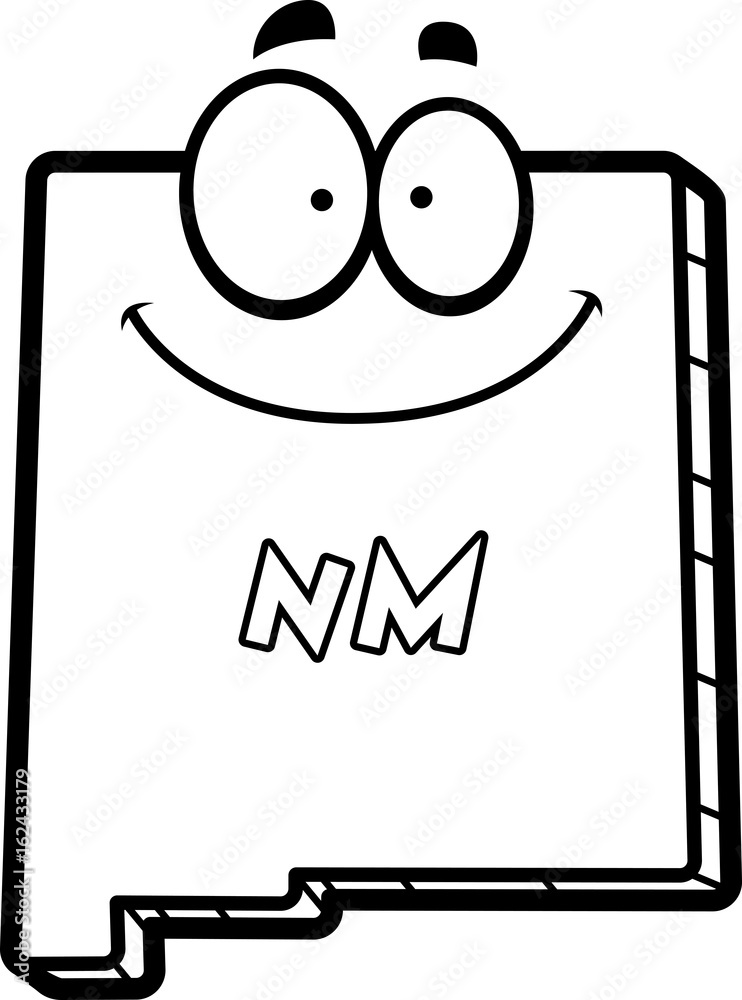 Cartoon New Mexico Stock Vector | Adobe Stock