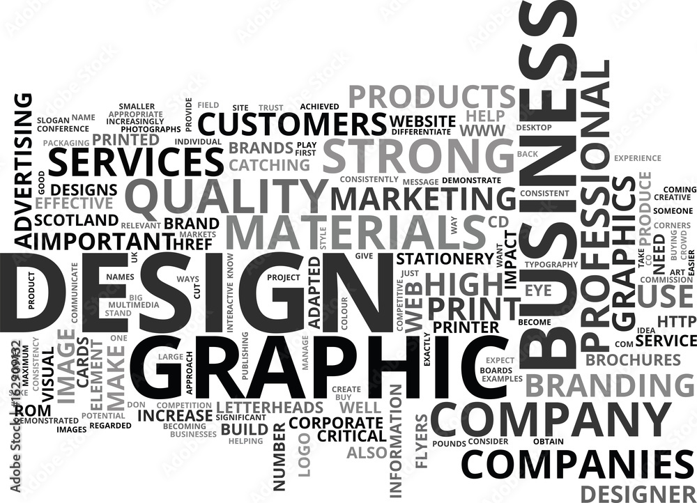 WHAT IS GRAPHIC DESIGN AND HOW CAN IT HELP MY BUSINESS TEXT WORD CLOUD ...