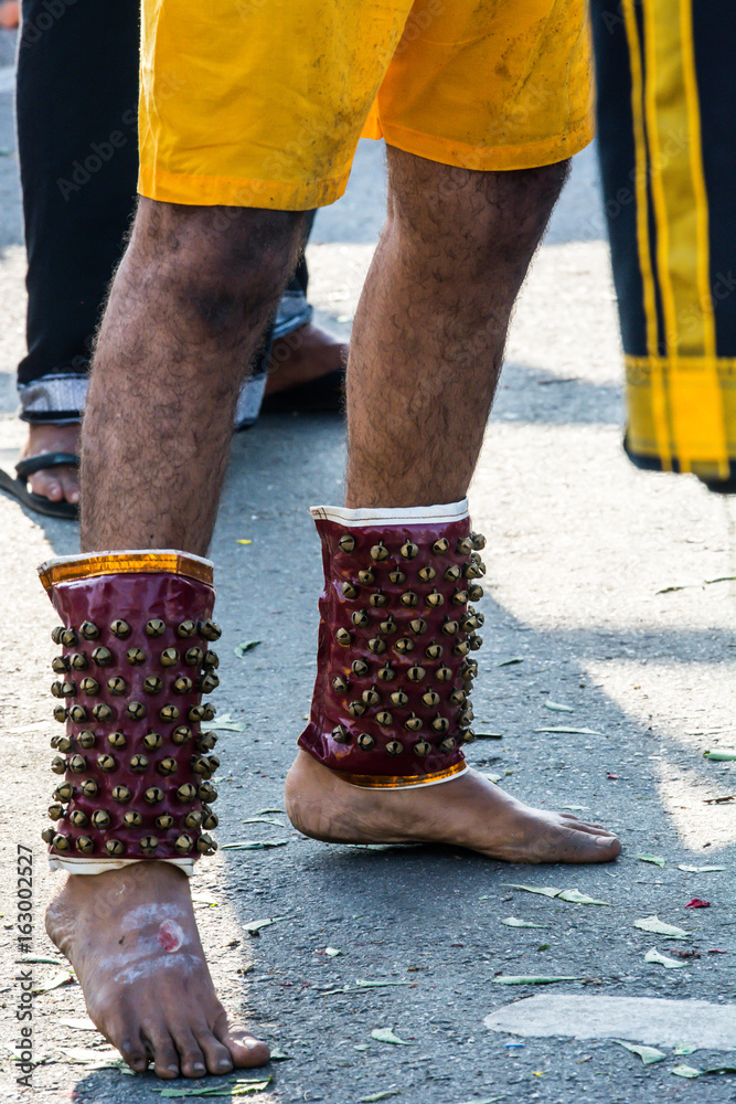 Hindu devotees during Thaipusam festival in Batu Caves temple ...