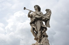 Angel With The Sponge Statue Free Stock Photo - Public Domain Pictures