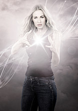 Magician Girl With Super Powers Free Stock Photo - Public Domain Pictures