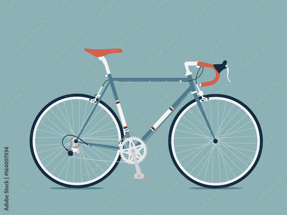 Monday Bike Stock Illustration | Adobe Stock