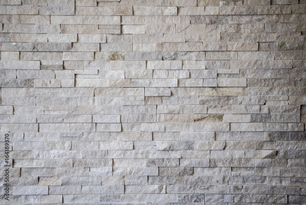 White texture rough cut stone wall background Stock Photo | Adobe Stock