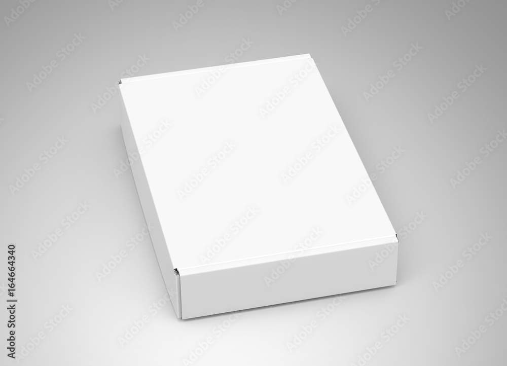 Blank tuck top box template Stock Illustration | Adobe Stock