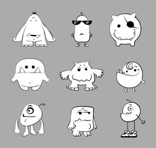 Freaky Alien Face Illustration Free Stock Photo - Public Domain Pictures