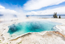 Steaming Pool In Yellowstone Free Stock Photo - Public Domain Pictures