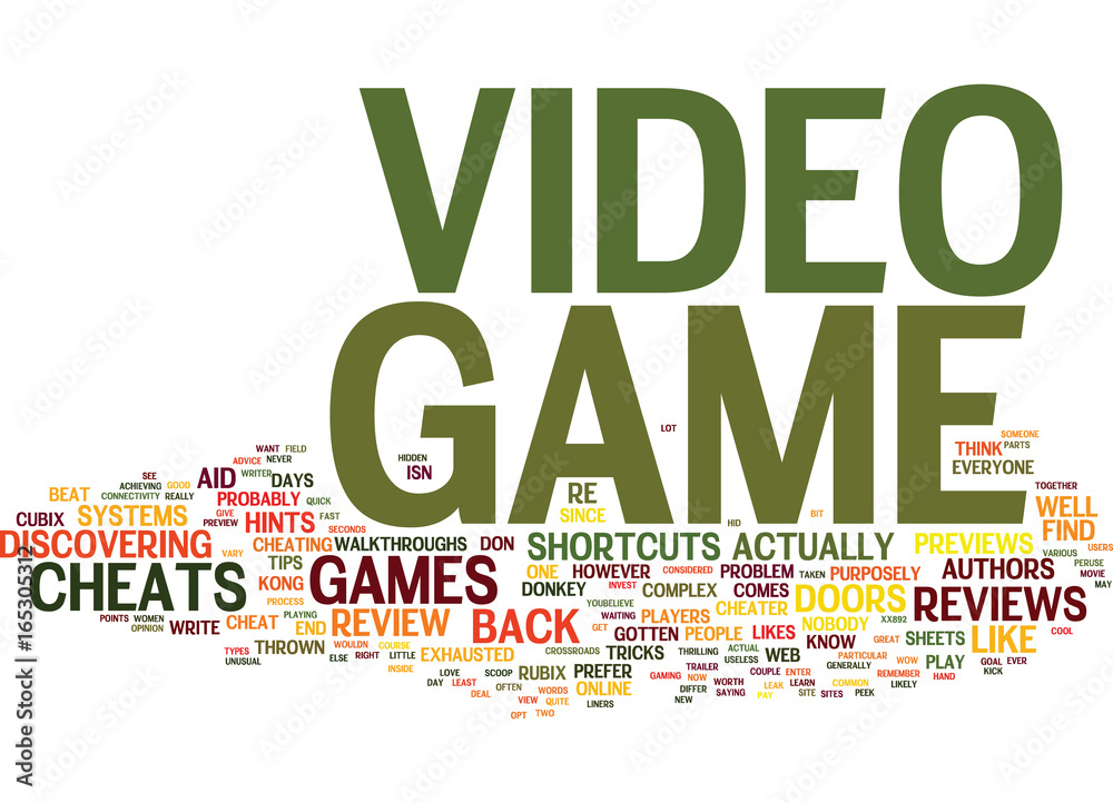 LEARN THE INSIDE SCOOP TO VIDEO GAME CHEATS REVIEWS AND PREVIEWS Text ...