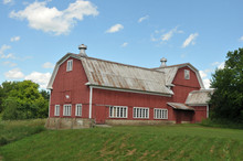 Americana Red Barn Free Stock Photo - Public Domain Pictures