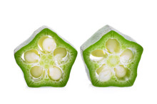 Sliced Okra Close-up Free Stock Photo - Public Domain Pictures