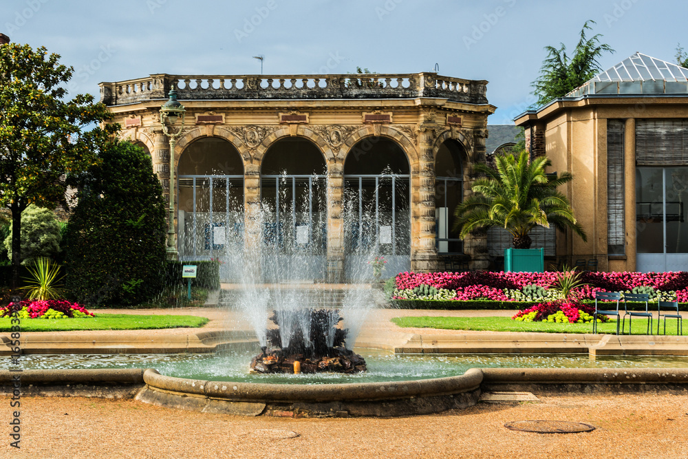 Thabor park (Le parc du Thabor) in Rennes - one of finest examples of ...