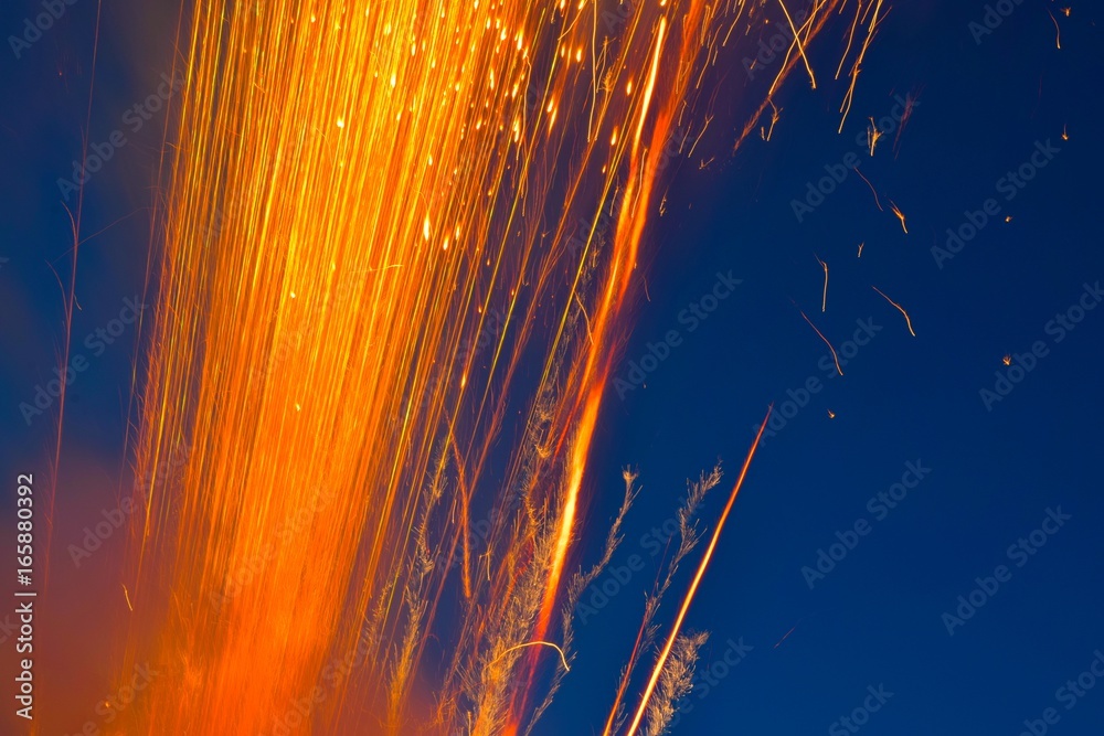 Fourth of July Fireworks / In celebration of Independence Day, USA set ...