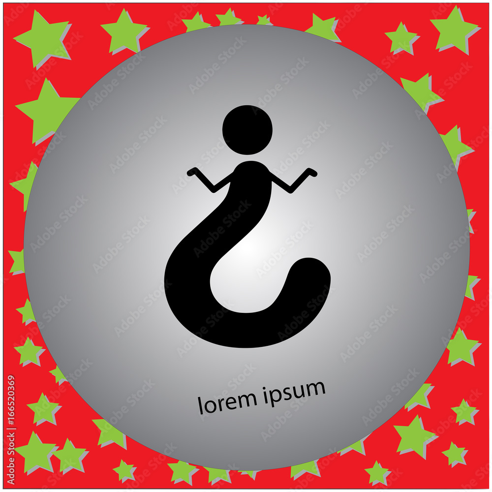 vector illustration question mark turning upside down like a confused ...