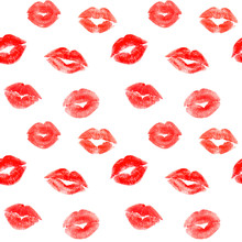 Watercolor Love Lips Free Stock Photo - Public Domain Pictures