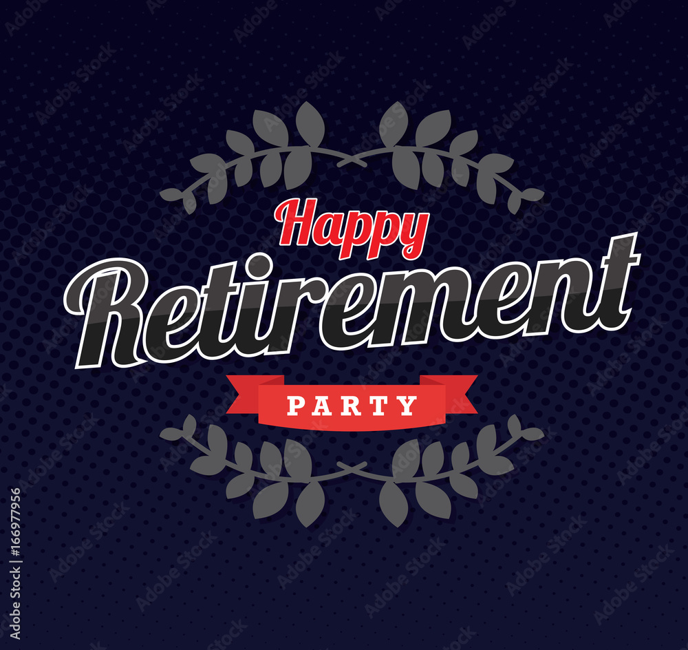 Happy Retirement Logo