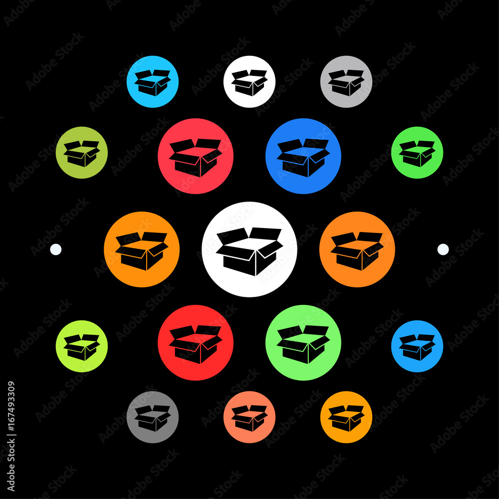 Modernes UI design - Karton Stock Vector | Adobe Stock