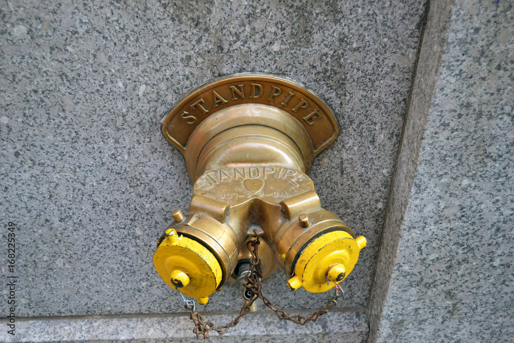 Kind of standpipe firefighters Stock Photo | Adobe Stock