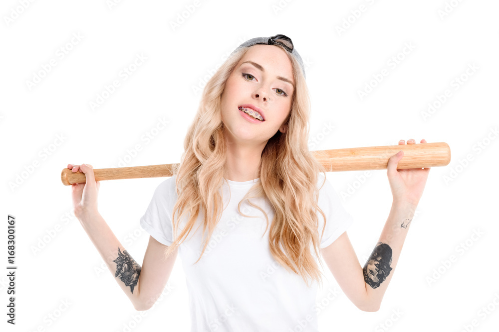 Holding baseball bat store