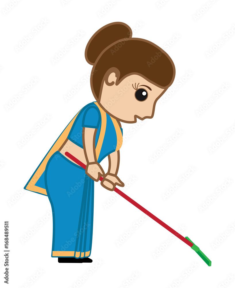 Sweeper Cartoon