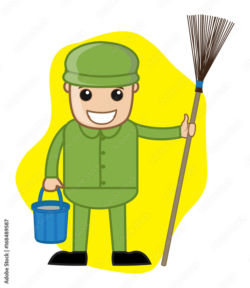 Sweeper Cartoon