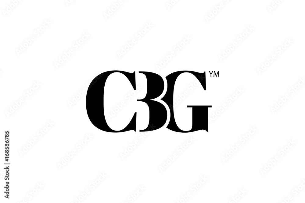CBG Logo Branding Letter. Vector graphic design. Useful as app icon ...