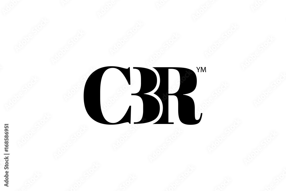 CBR Logo Branding Letter. Vector graphic design. Useful as app icon ...