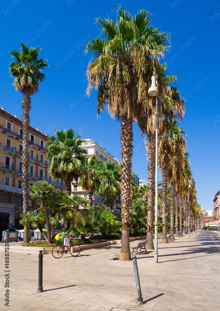 Bari, Italy - The capital of Apulia region, a big city on the Adriatic ...