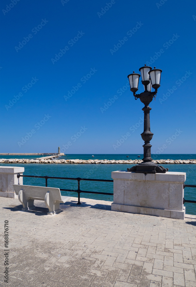Bari, Italy - The capital of Apulia region, a big city on the Adriatic ...