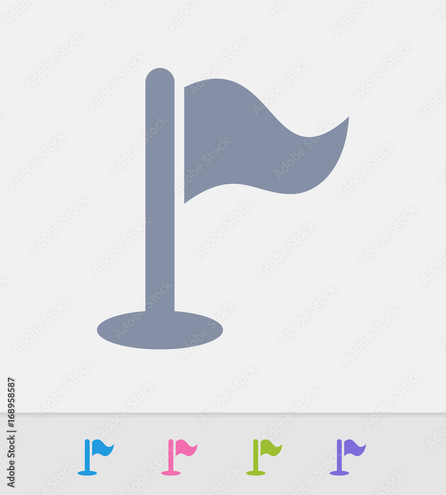 Triangular Flag - Granite Icons. A professional, pixel-perfect icon ...