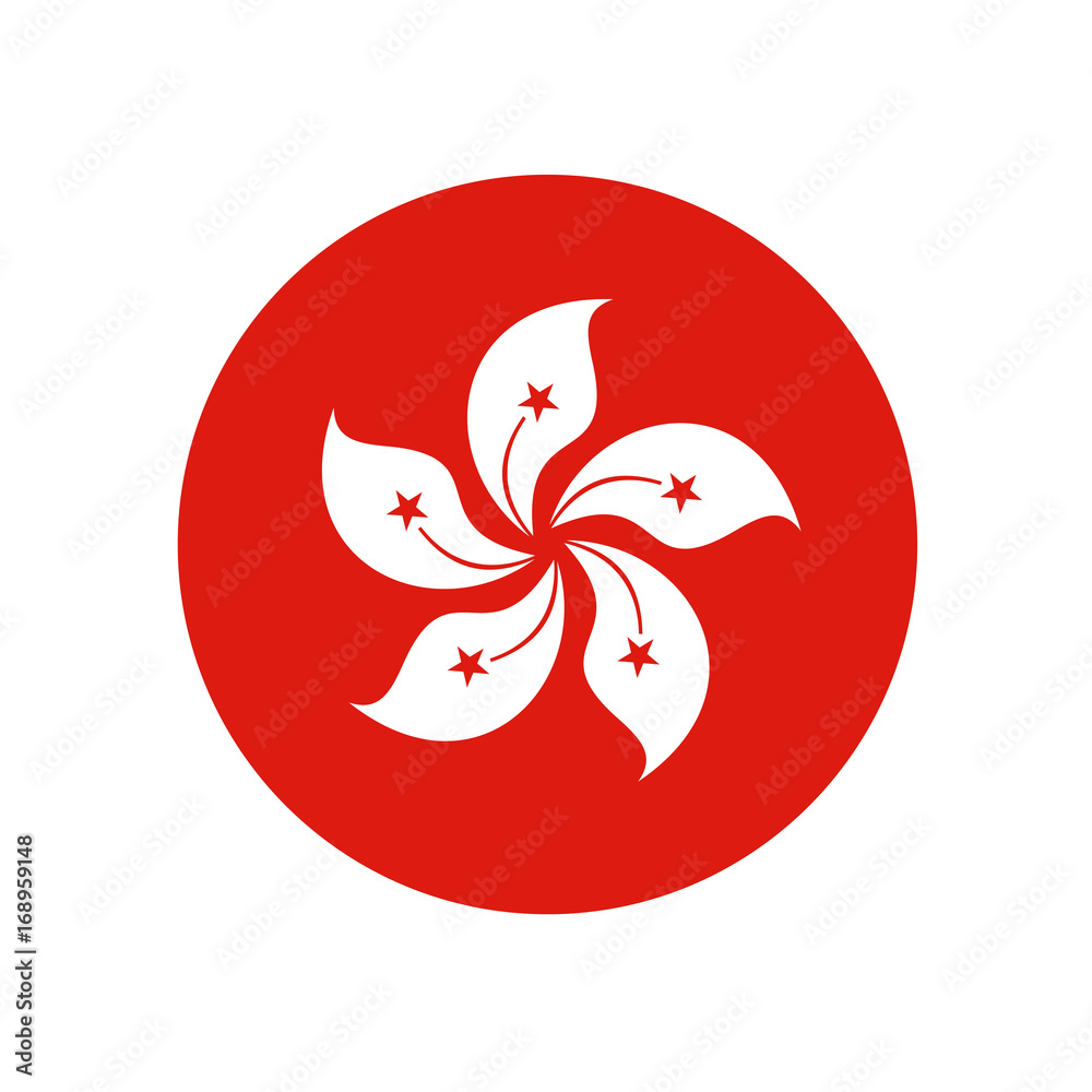 Hong Kong symbol Stock Vector | Adobe Stock