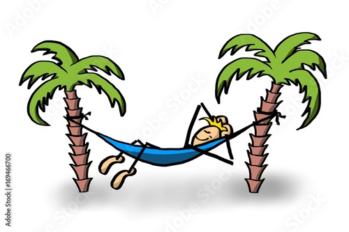 Chillen – Stock-Illustration | Adobe Stock