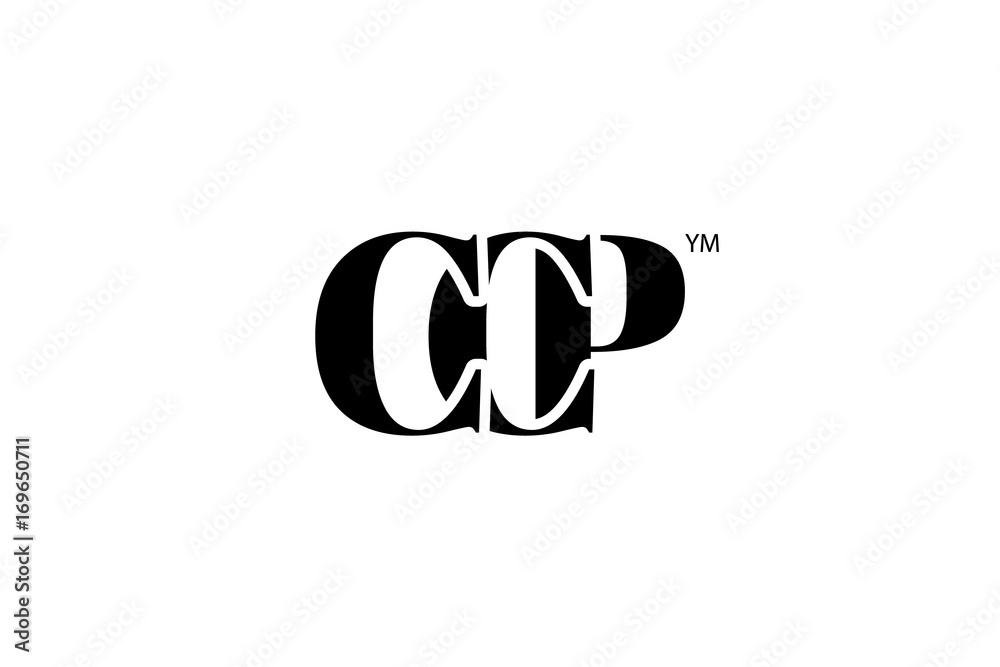 CCP Logo Branding Letter. Vector graphic design. Useful as app icon ...