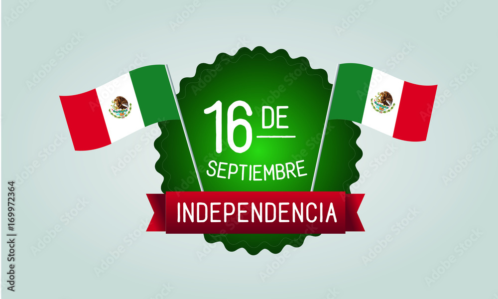16 de Septiembre Independencia de México Stock Vector | Adobe Stock