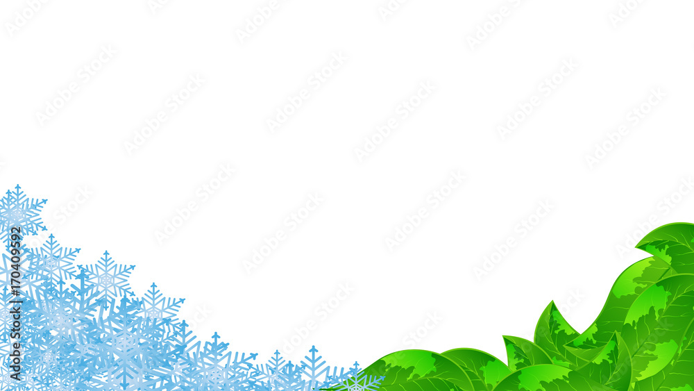 Vector de Stock Presentation background in concept season chage from ...