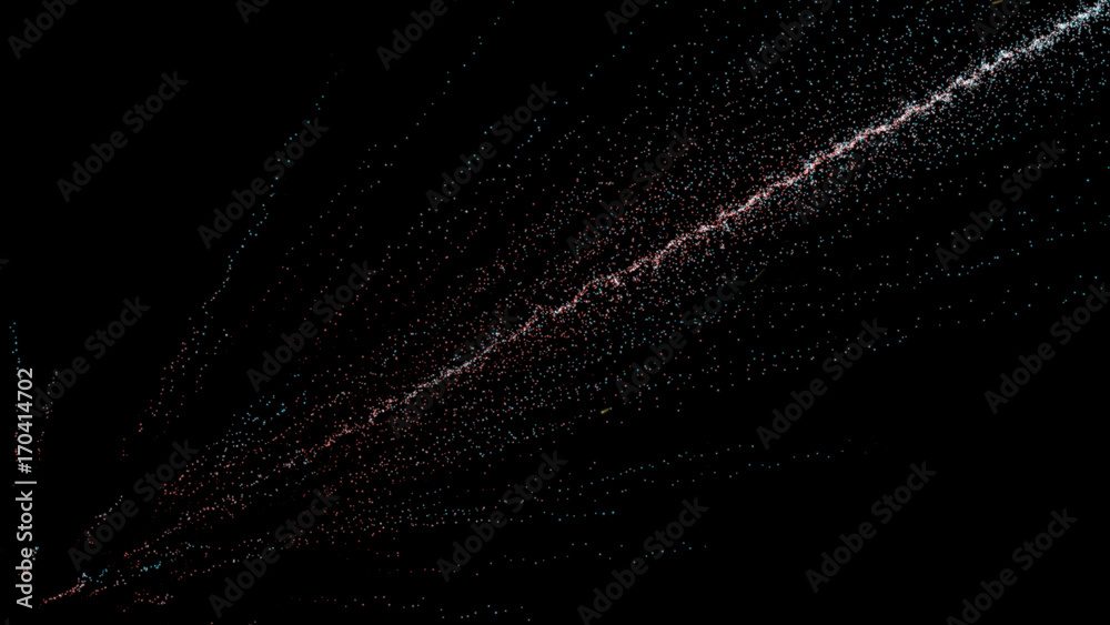 particle fantasy motion, Abstract fantasy motion background, shining ...