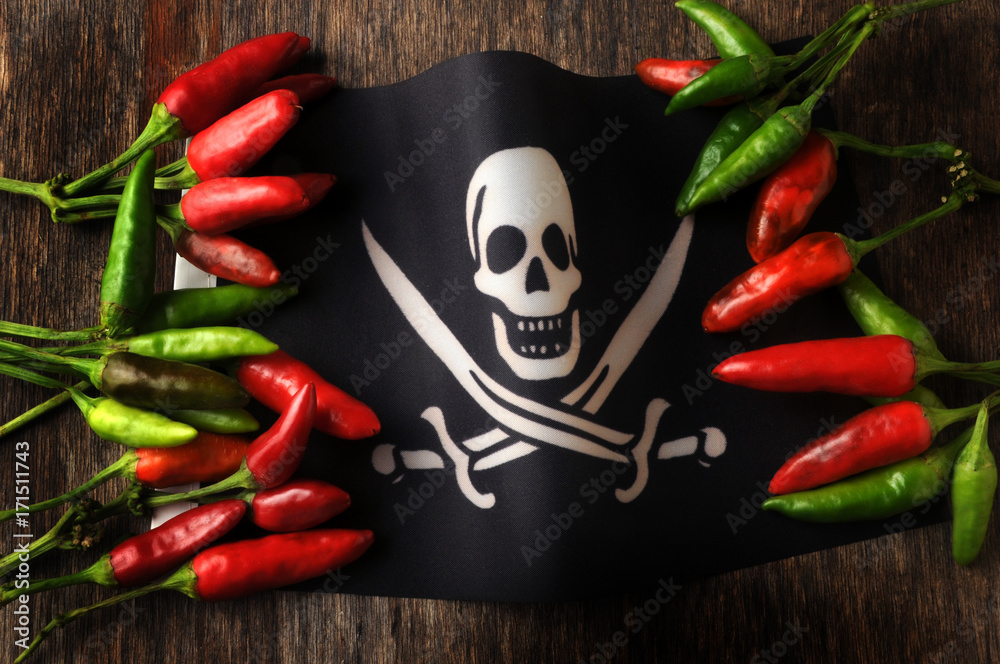 Stock-Foto „Capsicum Pimientos Chili pepper Chilis Peperoncino piccante ...