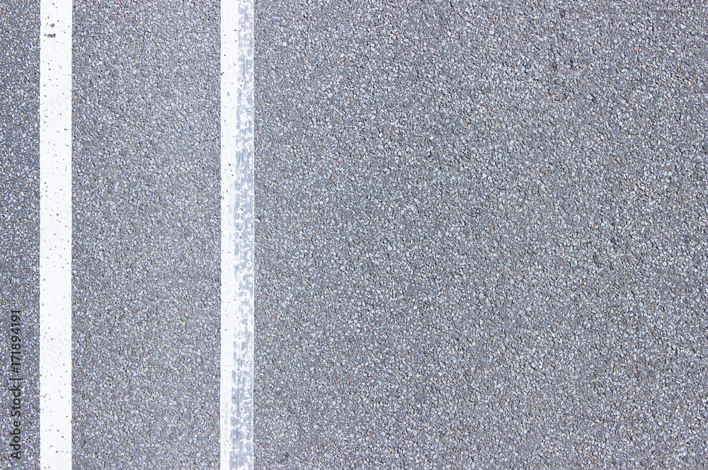 Asphalt texture with road markings Stock Photo | Adobe Stock