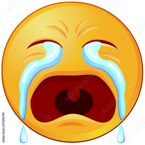Emoticon Che Piange Disperato _ Faccina Disperata Emoji: Significato e ...