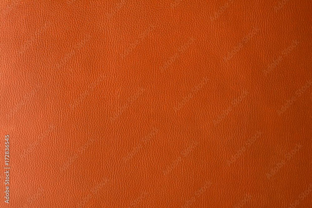Orange leather texture and background Stock Photo | Adobe Stock